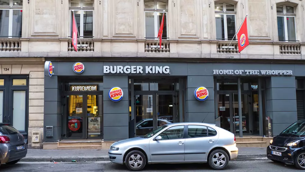 Burger King Францияның орналасқан жері