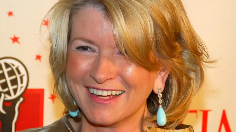 Martha Stewart blå örhängen