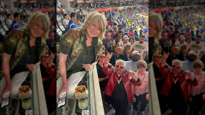 Martha Stewart in Guy Fieri Super Bowl