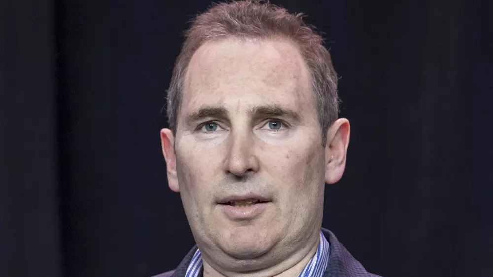 Andy Jassy van Amazon spreekt op evenement