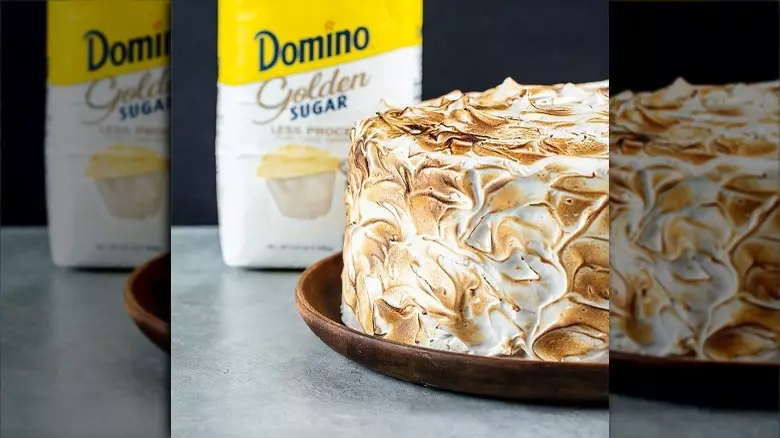 Císte le flambé meringue