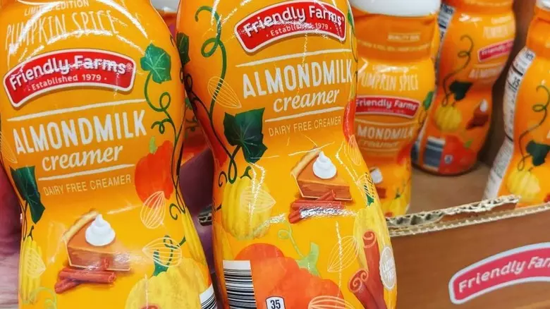 Aldi Friendly Farms Pumpkin Spice Almondmilk Creamer