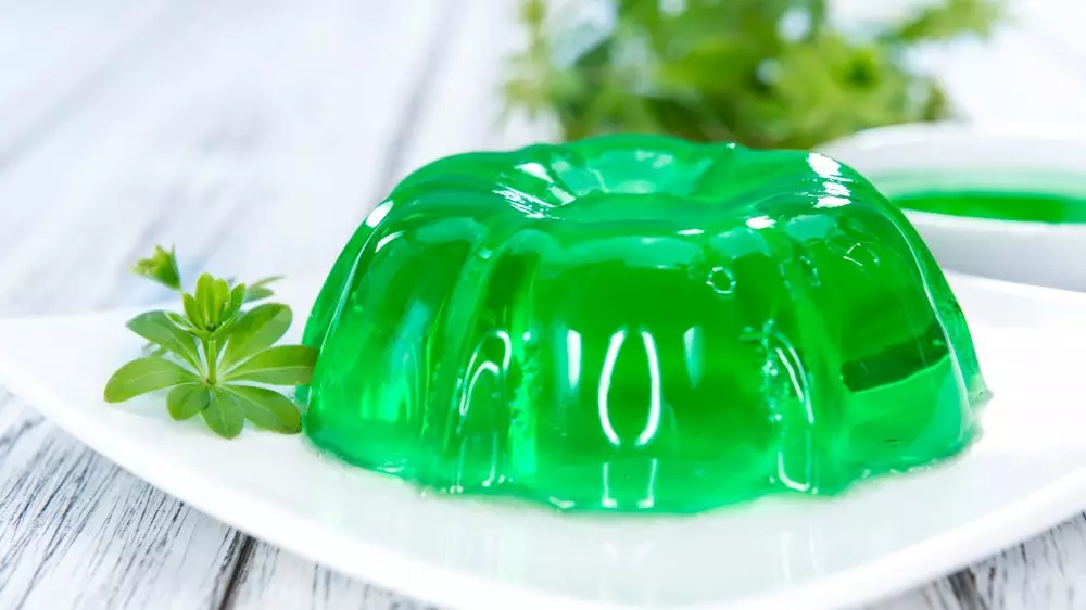 Grön Jell-O