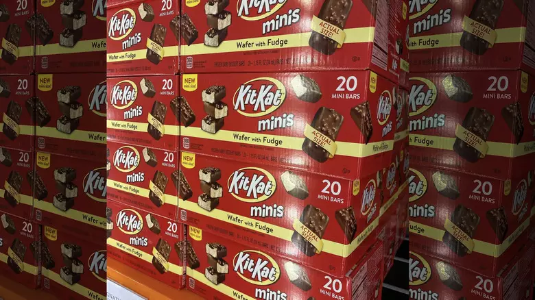 KitKat minis barres de gelat a Costco