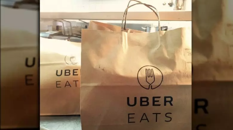 Ubereats naročilo