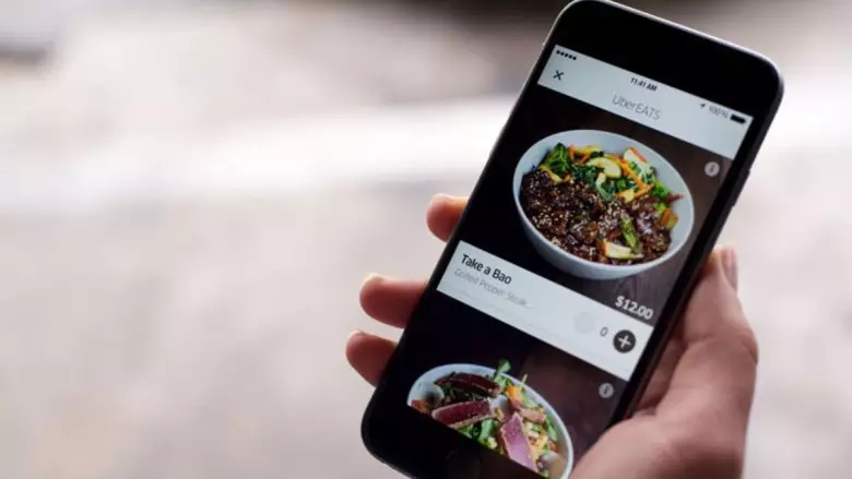 UberEats aop la telefon