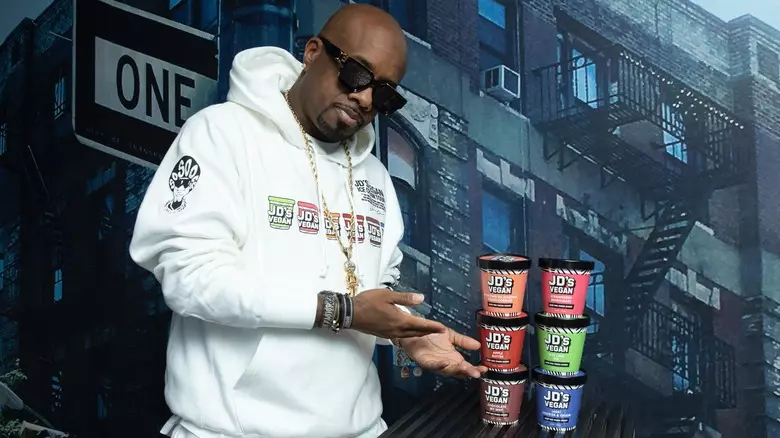 Jermaine Dupri JDs vegán fagylalttal