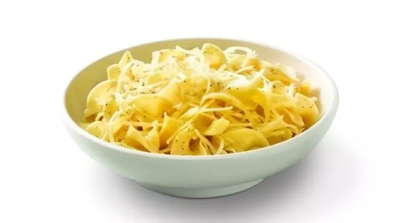 fideos con mantequilla