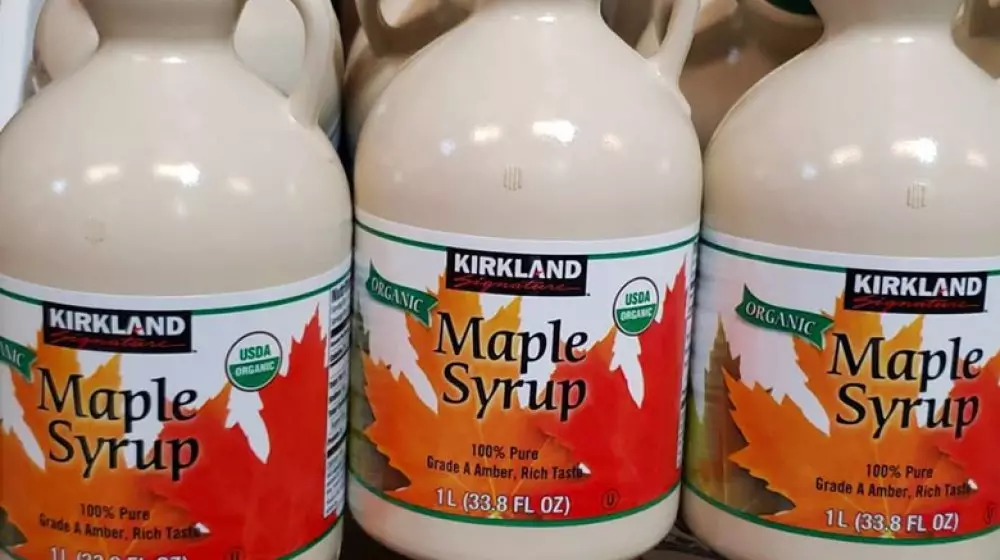 Sirap Maple Tulen Organik Kirkland Signature