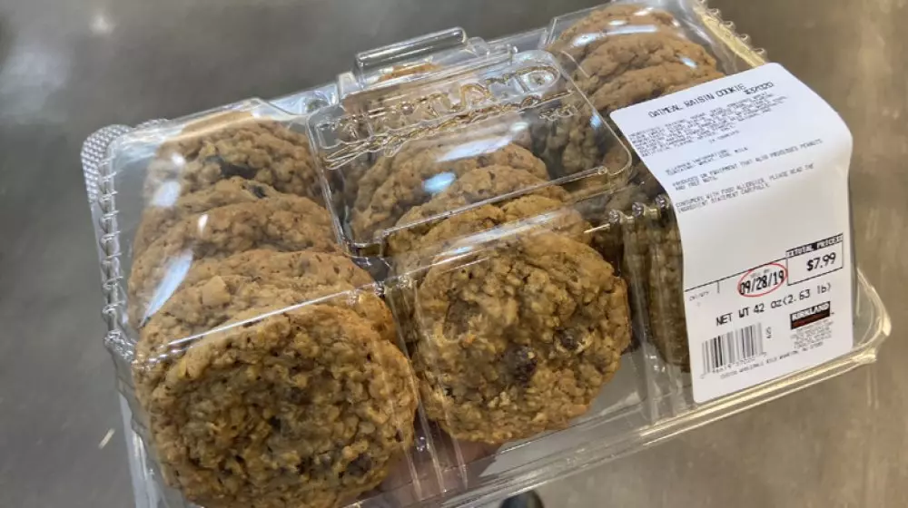 Galletas de avena con pasas de uva de Costco Bakery