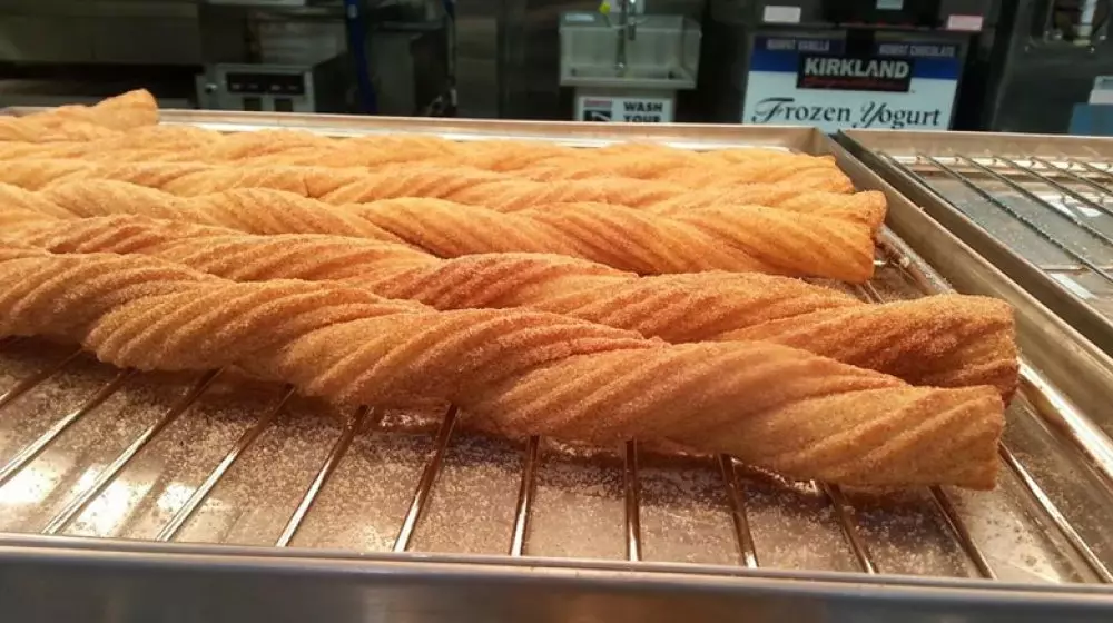 Churro na food courte Costco