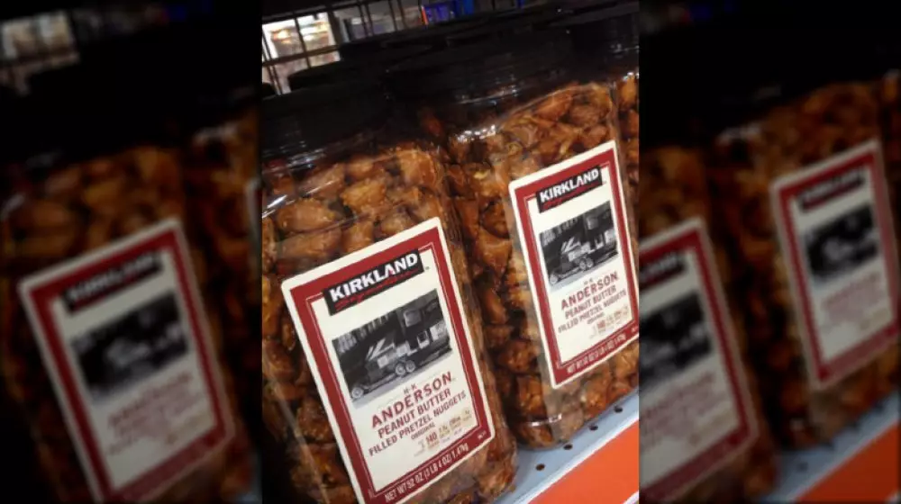 Kirkland Signature Peanut Butter Fyldt Pretzel Nuggets