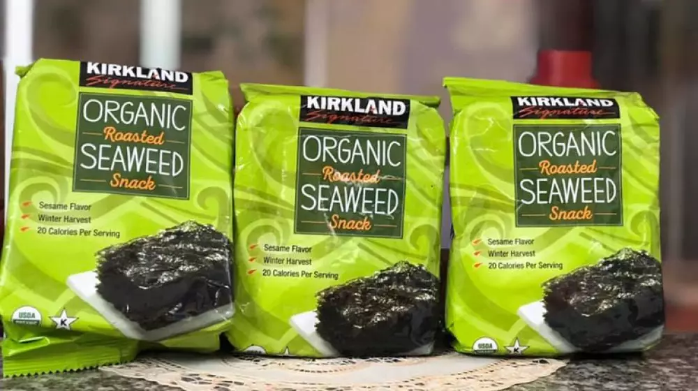 Kirkland Signature Organic Roasted Seaweed Snack