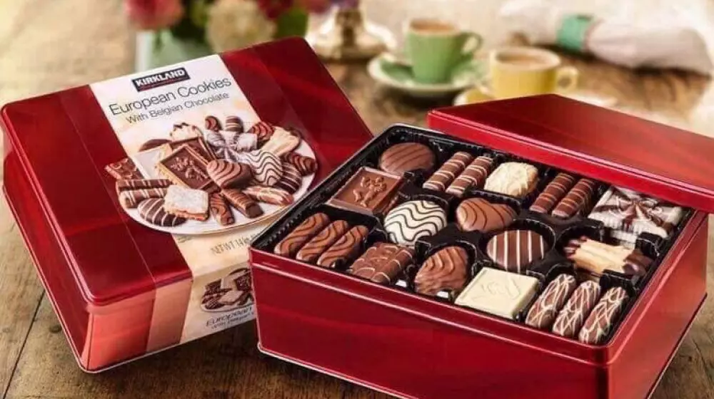 Kirkland signatur europæiske cookies med belgisk chokolade