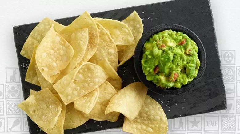 Chips en Guacamole