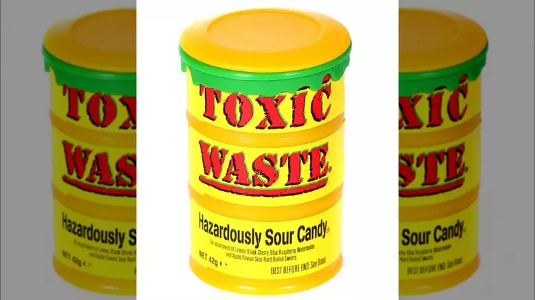 Toxic Waste Candy laras kuning