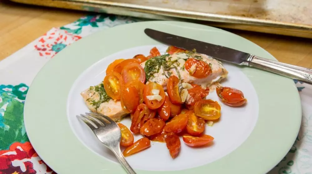 salmon en papillote |