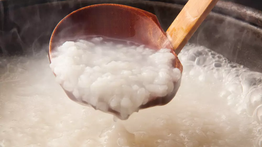 congee in pot