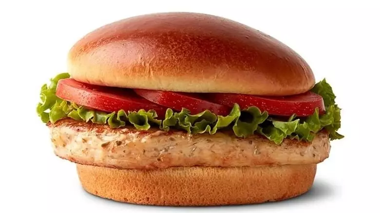 McDonald urang grilled hayam Sandwich