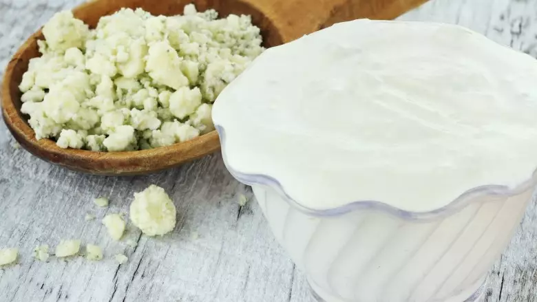 Trempette au babeurre et fromage bleu