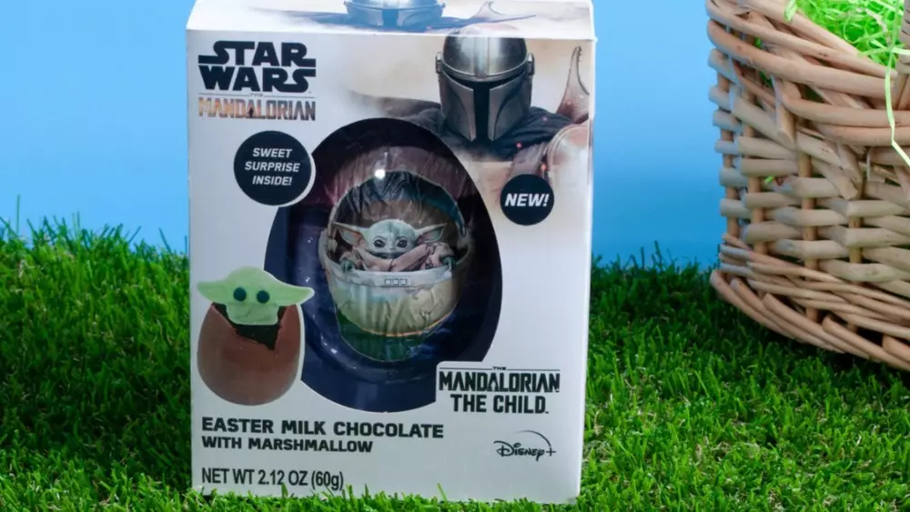 Bomba de ovos de Pascua de Baby Yoda