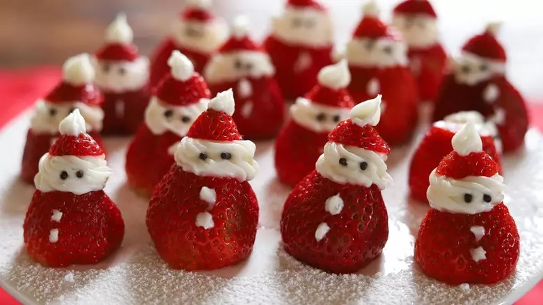 strawberry Santas na efere