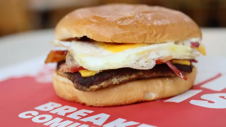 Wendy's Breakfast Baconator