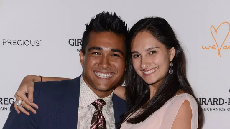 Jordan Andino en Fernanda Zapata wonen de Girard-Perregaux-lancering van de Mission of Mermaids bij