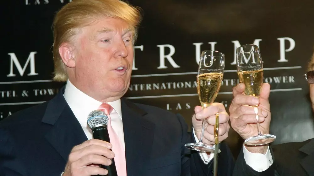 Trump avec du vin