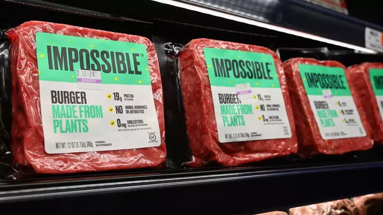 בשר על בסיס צמחי מזון בלתי אפשרי