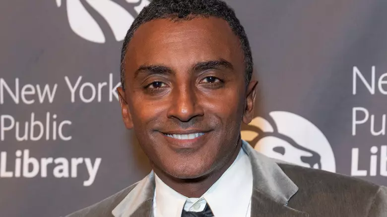 Marcus Samuelsson ក្នុងឈុតភ្លឺចាំង