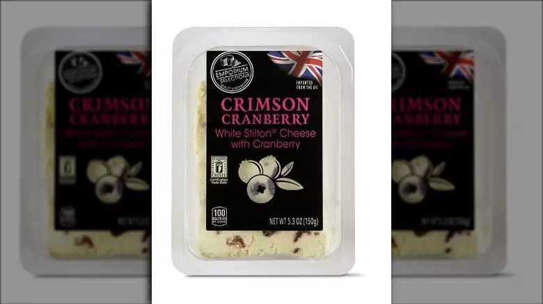 Crimson cranberry white Stilton chisi