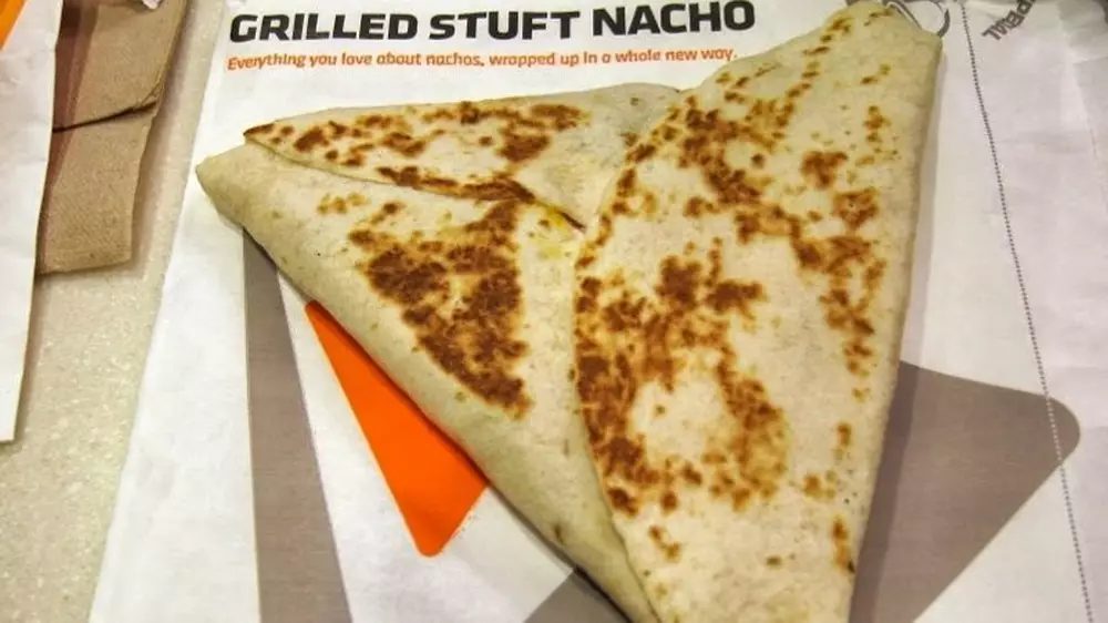 Panggang Stuft Nacho dari taco bell