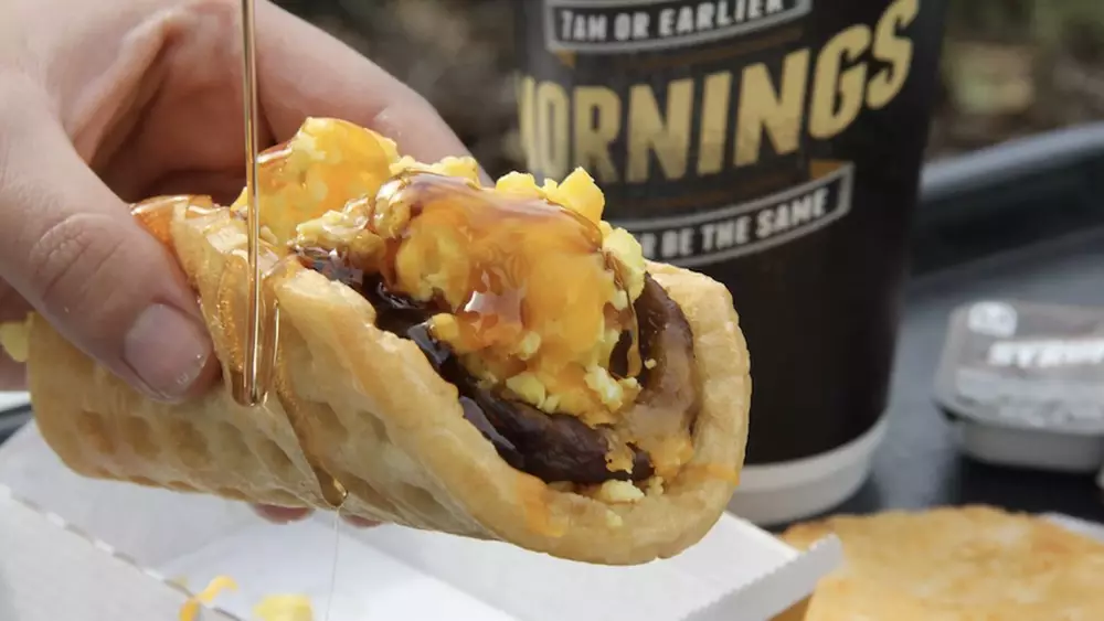 siroop op taco bell Wafel Taco