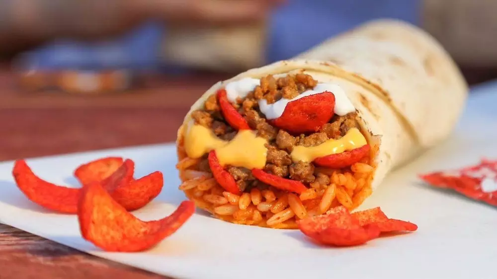 Daging Sapi Crunch Burrito