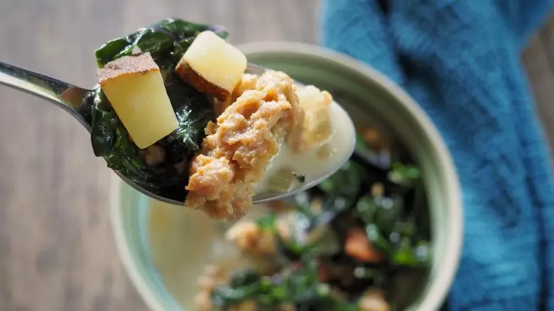 imitación de degustación Olive Garden Zuppa Toscana