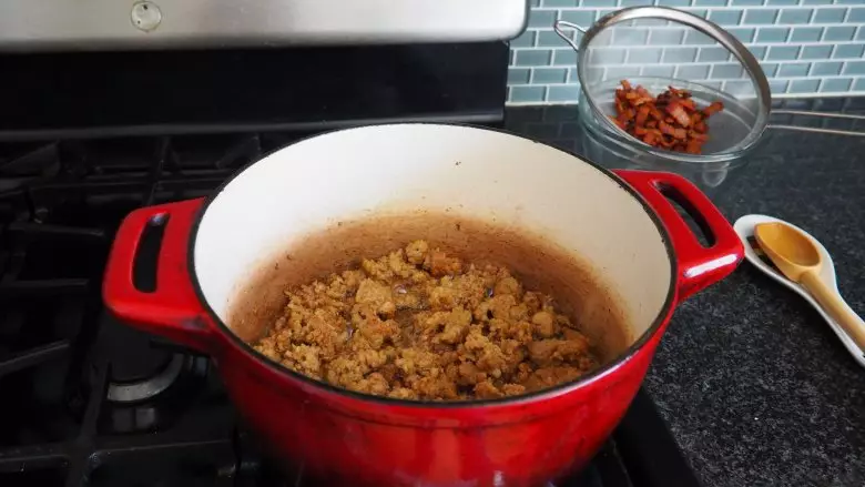 reacción de maillard en Zuppa Toscana de Olive Garden