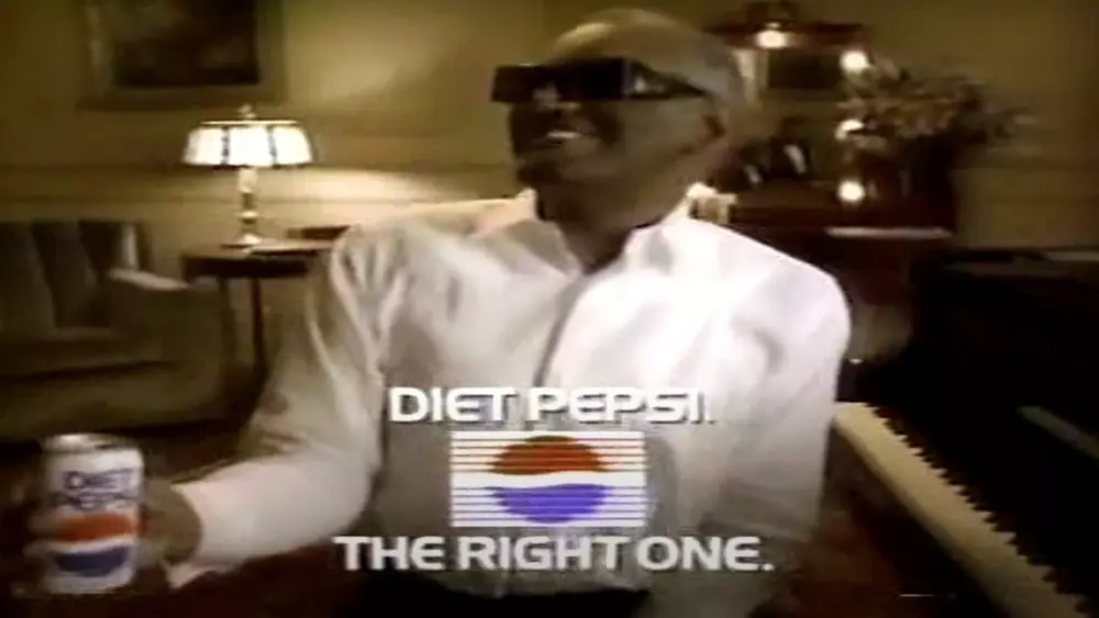 Ray Charles Wise Guy Pepsi super bowl commercial 1990