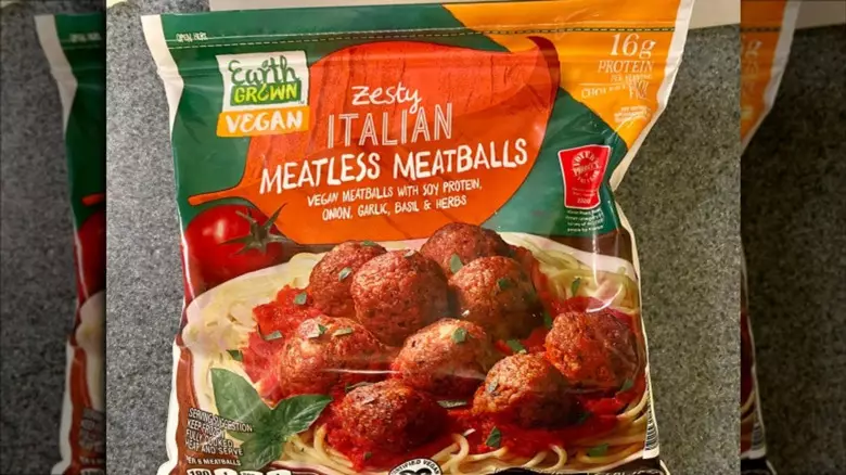 Kifurushi cha Aldi's Zesty Kiitaliano Meatballs Meatballs