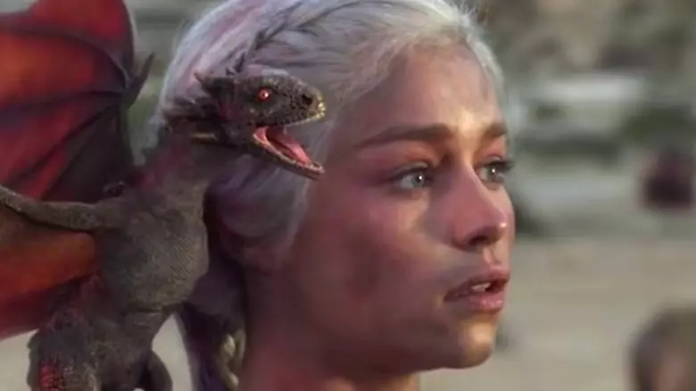 Daenerys Targaryen amb drac