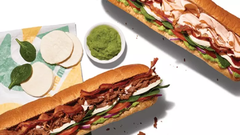 Subway Steak ndi Turkey Cali Mwatsopano