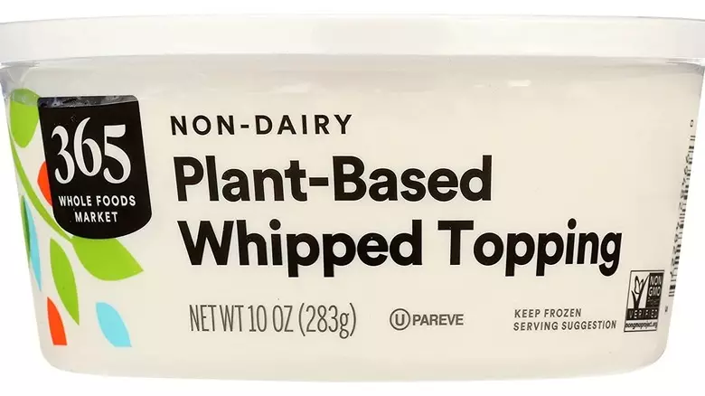 Whole Foods vegan whipped topping