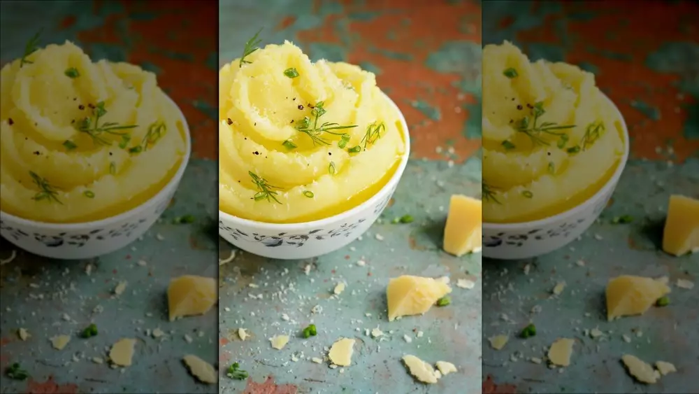 Kartoffelpüree mit Parmesan