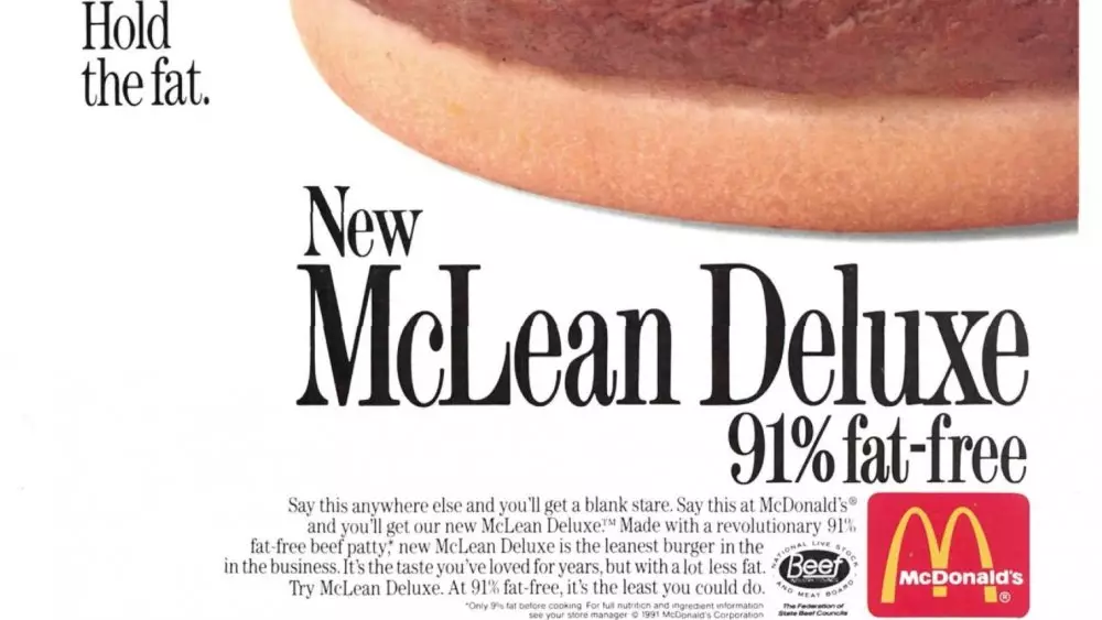 McDonald's McLean Deluxe