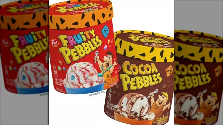 Fruity Pebbles және Cocoo Pebbles балмұздағы