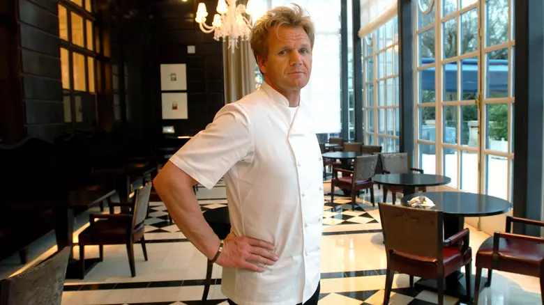 Gordon Ramsay ka phaposing ea ho jela