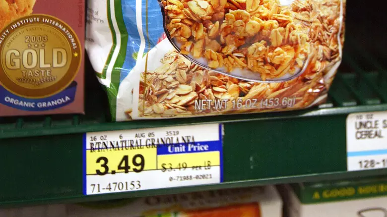 Eenheetspräis fir Granola