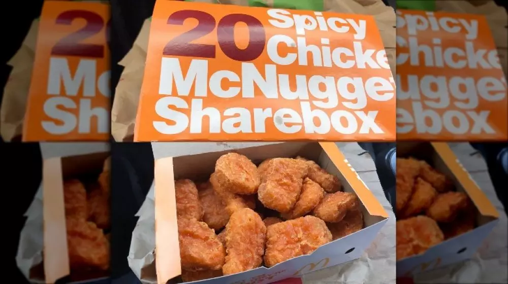 McNuggets de frango picante de 20 peças