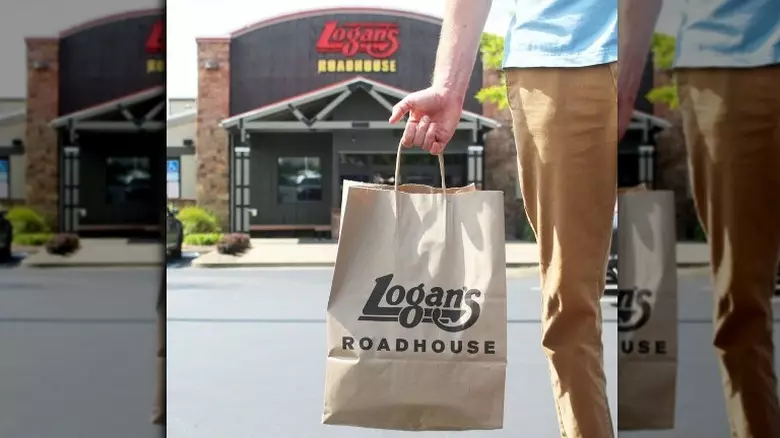 Logan's Roadhouse 外卖袋