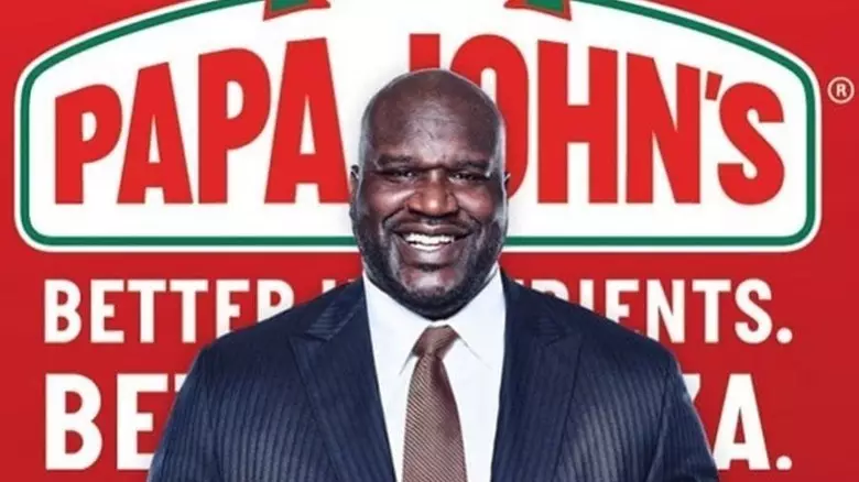 Shaquille O'Neal-Sprecher Papa John's